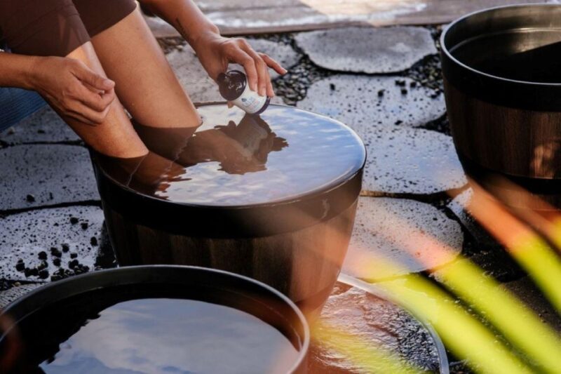 Kona Salt Farm: Deep Ocean Cold Water Mineral Foot Soak - The Experience: What to Expect