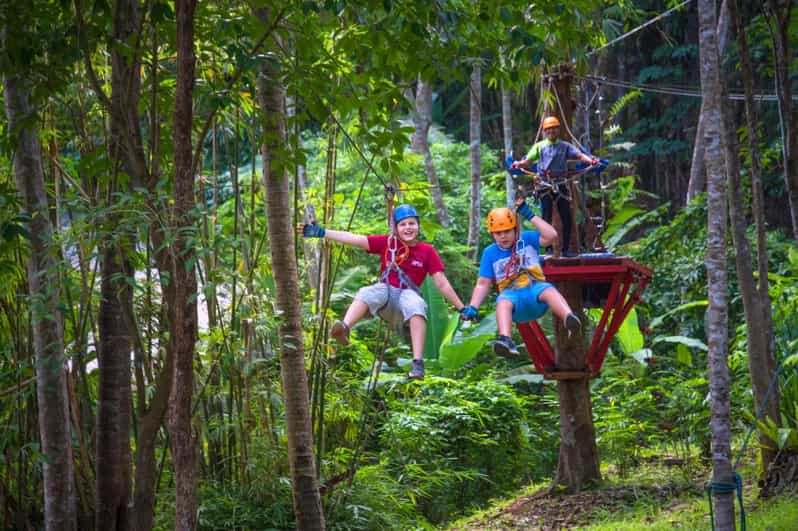 Krabi: Ultimate Zipline Games Challenge - The View, the Thrill, and the Guides