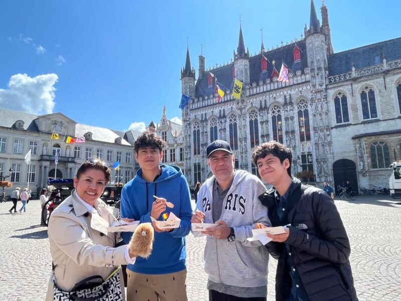 Paris: Bruges and Ghent Day Trip with Boat Ride and Tastings - The Food and Drink Highlights