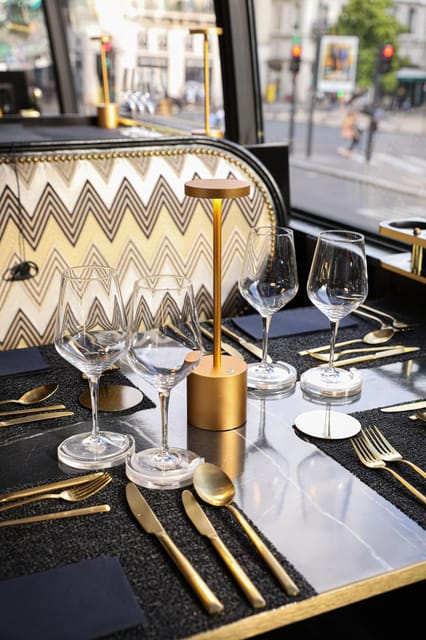 Paris Bus Toqué St Germain 5-Course Dinner/Champagne - Views and Landmarks