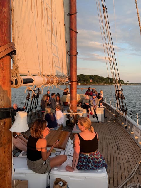 Portland, Maine: Sunset Windjammer Cruise Along the Coast - What’s Included and What to Bring