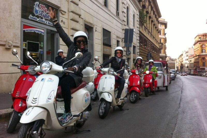 Rome 24-Hour Vespa Primavera Rental - Comfort and Safety