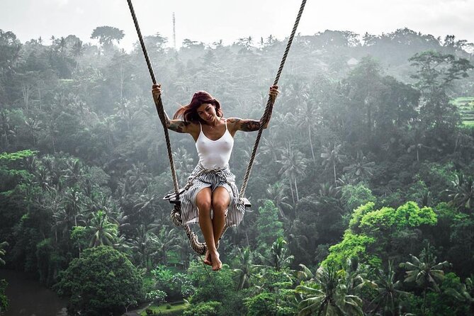 Ubud waterfall, rice terraces, and swing explore - Cultural Flavor with Traditional Coffee-Making