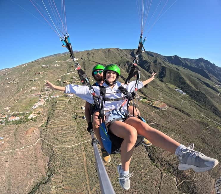 Costa Adeje, Paragliding with pick up service and 5 free photos! - The Itinerary Breakdown