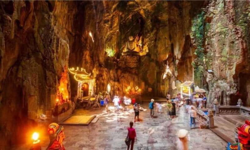 Da Nang: Marble Mountain and Monkey Mountain Halfday Tour - Visiting Non Nuoc Stone Sculpture Village