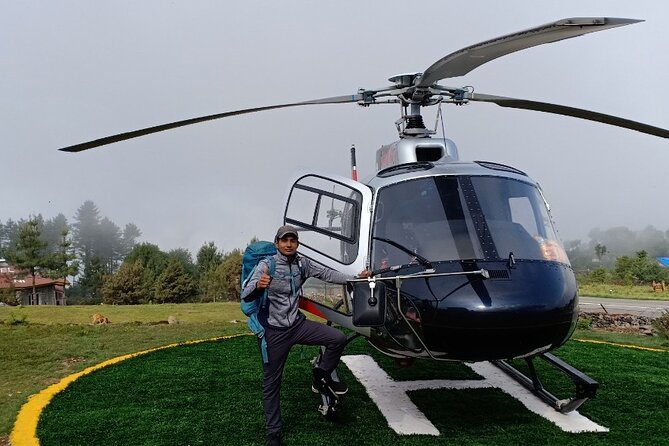 Everest Base Camp Helicopter Tour landing at Everest View Hotel. - What to Consider