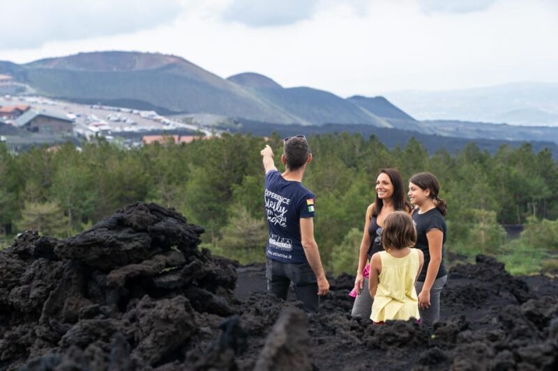 From Taormina: Etna Tour with Hiking, Cave Visit, & Tastings - Optional Trekking or Scenic Ride