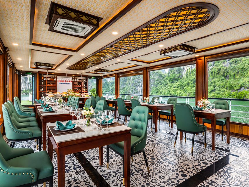 Halong Bay Luxury Cruise with Kayaking & Lunch Buffet - The Sum Up