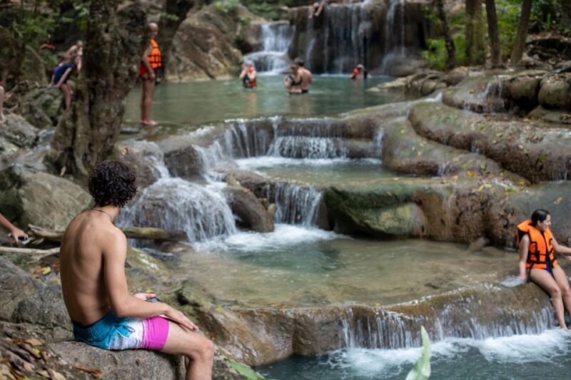 Kanchanaburi: Elephant Sanctuary & Erawan Waterfall Tour - FAQ