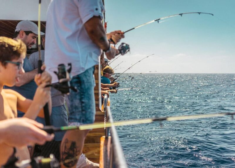Larnaca: Glass-Bottom Boat Cruise with Fishing and BBQ Lunch - Tasting Cypriot Flavors on Board