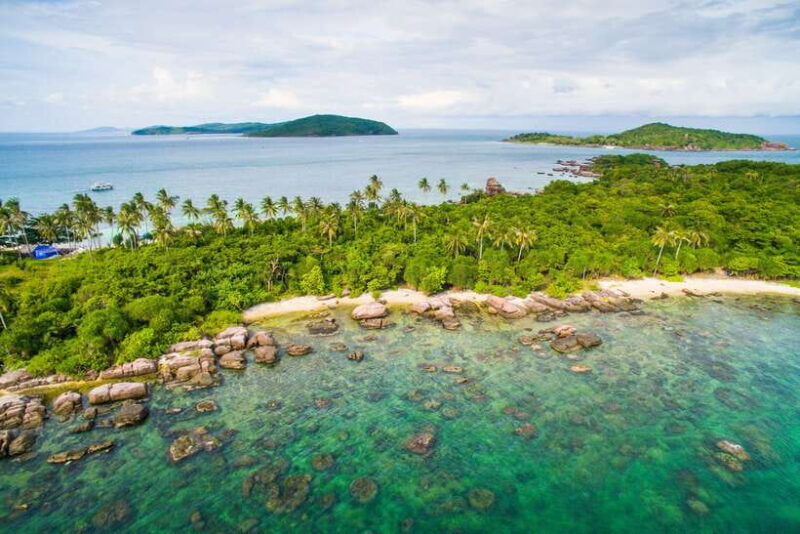 PHU QUOC TRIP 2: 2 ISLANDS BY BOAT - Visiting May Rut Trong Island