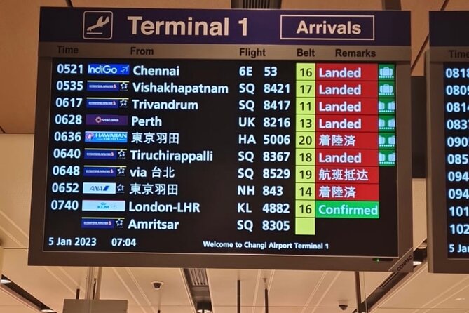 Singapore: Airport/Seaport Arrival Transfer + Meet & Greet - What the Reviews Say