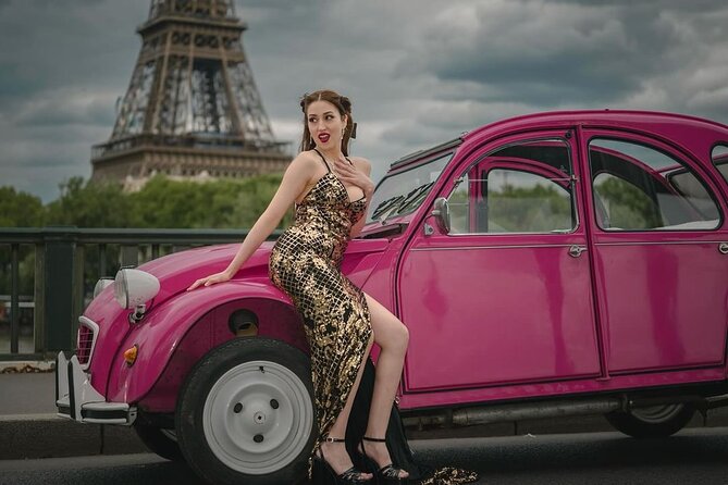 3H Champagne Tour Through Paris by Night in a Pink Citroën 2CV - What’s Included and What’s Not