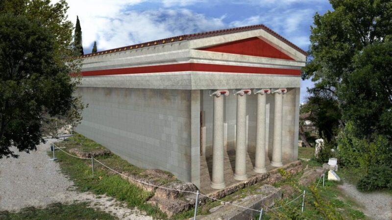Ancient Agora: Audiovisual self-guided tour with 3D models - The Experience in Context