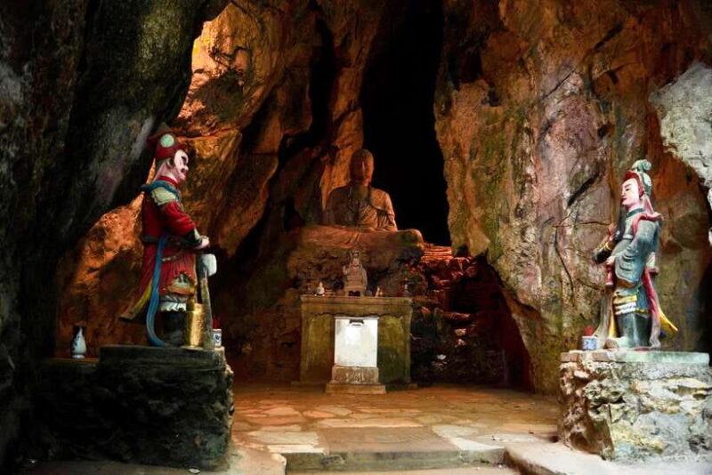 Da Nang: Marble Mountain, Lady Buddha and Hidden Gems Tour - Visiting Han Market