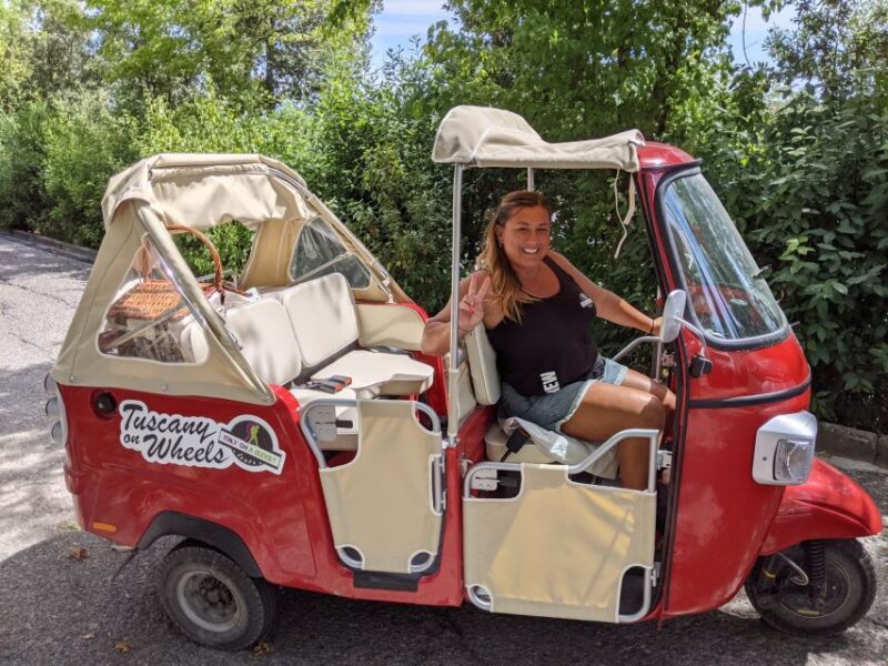 From Florence: Exclusive Tour of Tuscany by vintage Tuk Tuk - FAQ