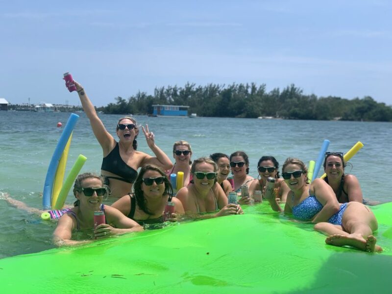 Key West: Private Tiki Bar Party Boat & Mini Sandbar - Value for Money