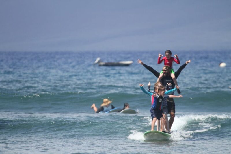 Maui Lahaina Group Surf Lesson - The Value Proposition