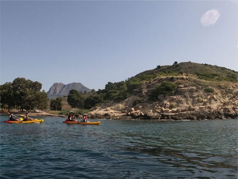 Villajoyosa: Excursión guiada en kayak con snorkel - What to bring and tips