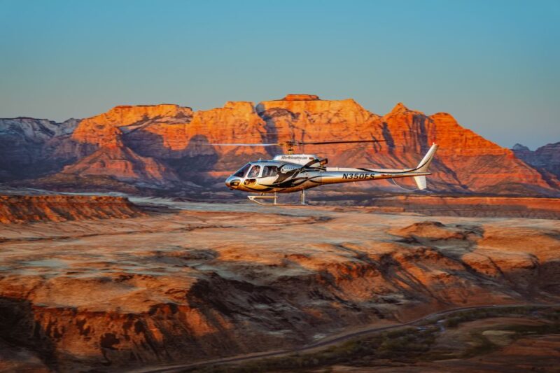 Zion National Park, Canaan Cliffs: Extended Helicopter Tour - Authentic Insights from Past Travelers