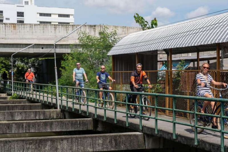 Bangkok Beyond the City Bike Tour with local Snack - The Sum Up