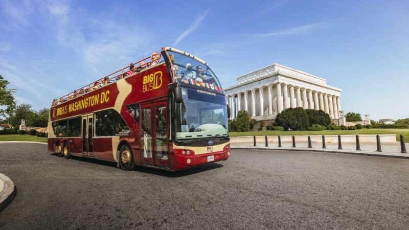 DC: Hop-on Hop-off Tour by Open-top Bus with 17 Stops - Practical Tips for Travelers