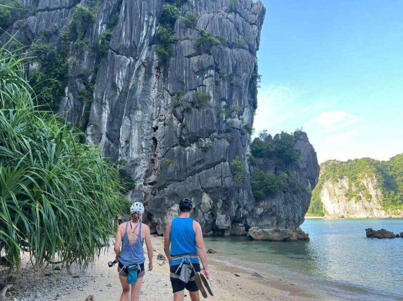 Half Day Rock Climbing in Lan Ha / Halong Bay - The Experience from Multiple Perspectives