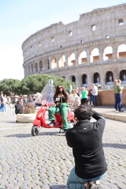 Vespa Tour with Professional Photography in Rome - FAQ
