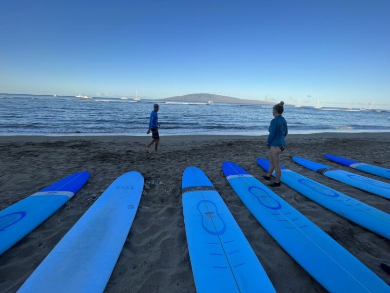 Maui Lahaina Group Surf Lesson - The Authentic Hawaiian Vibe