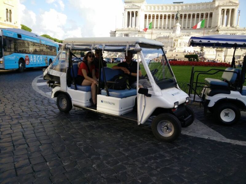 Rome: Highlights and Hidden Sights Golf Cart Tour - FAQ