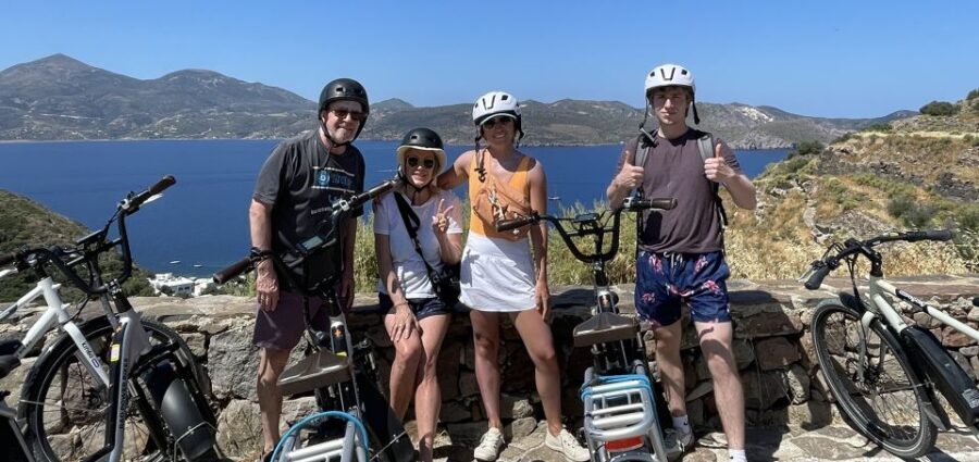 Adamas: Milos Highlights Tour on an Electric Bike - The Sum Up