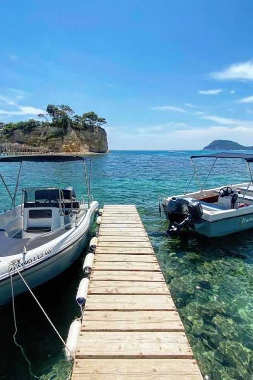 Agios Sostis harbour: Rent your own boat! - What to Expect on Your Boat Rental Adventure