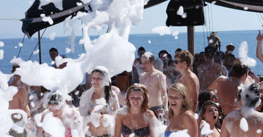 Alanya: Disco Boat Tour with Foam Party and Unlimited Drinks - The Itinerary: What You’ll Do