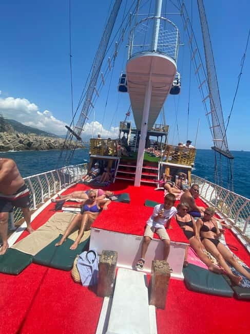 Alanya: Relax Boat Tour with Lunch & Unlimited Soft Drinks - What to Expect from the Relax Boat Tour