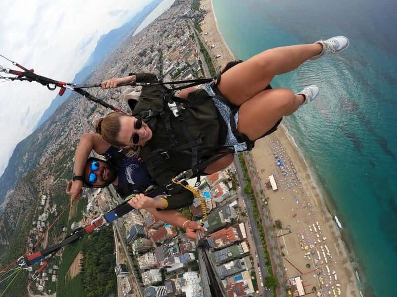 Alanya: Tandem Paragliding Experience with Video Option - The Experience in Detail
