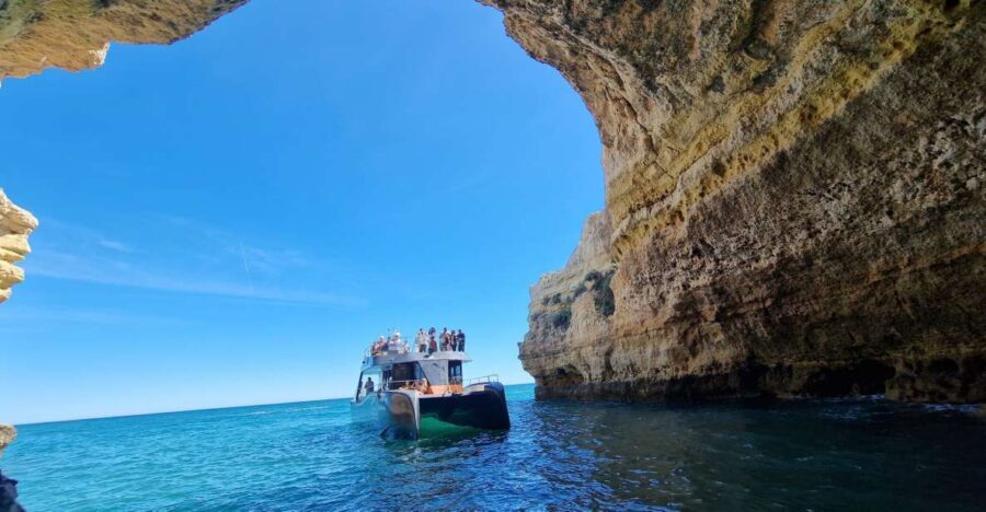 Albufeira: Coastline and Benagil Caves Tour by Catamaran - What’s Included and What’s Not