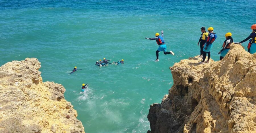 Albufeira: Guided Coasteering Tour with Cliff Jumping - The Itinerary: What to Expect from Start to Finish