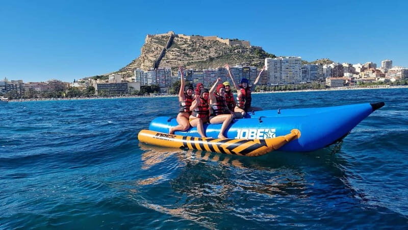 Alicante: Banana ride, Crazy Sofa y Flyfish - What to Expect During the Tour