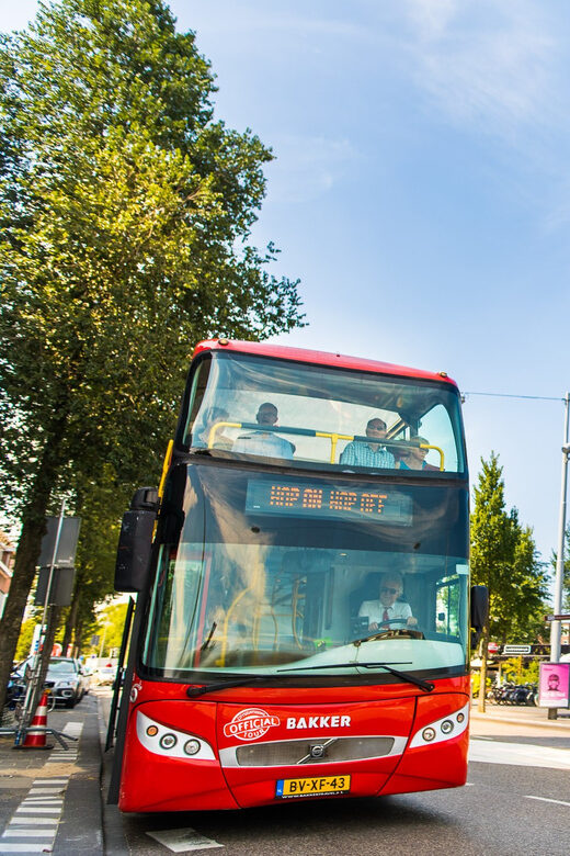 Amsterdam: Combo Rijksmuseum & Hop-On Hop-Off Bus - The Bus Routes and Stops