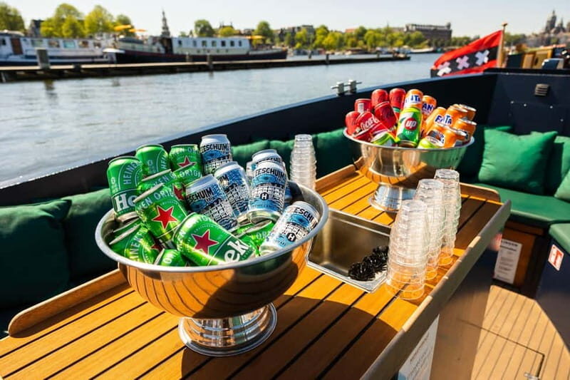 Amsterdam: Guided Open Boat Canal Cruise Including Drink - The Route and Its Highlights