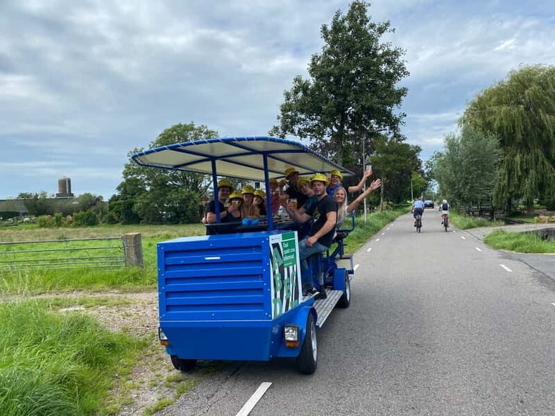 Amsterdam: MIXED - Beer & Bubbles Bike Tour - The Itinerary and Route