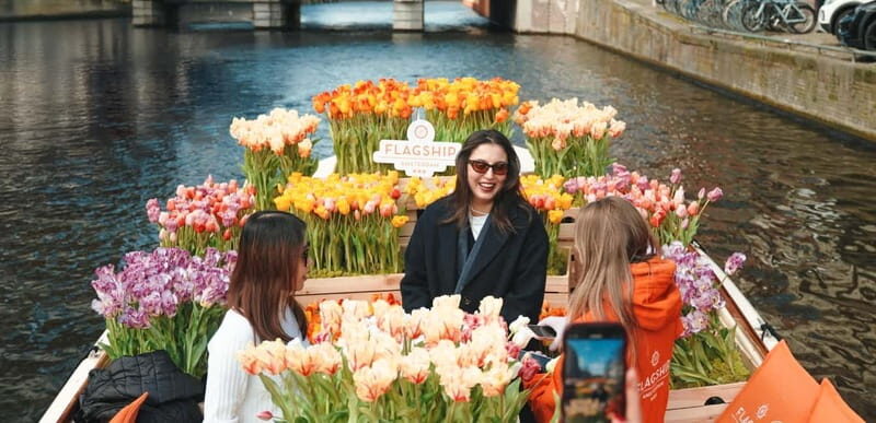 Amsterdam: Premium Tulip Boat Canal Tour - Detailed Breakdown of the Itinerary and Highlights