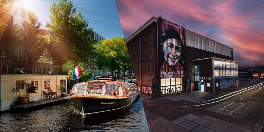 Amsterdam: STRAAT Museum and Canal Cruise Combination Ticket - What to Expect: A Well-Paced Day of Art and Water