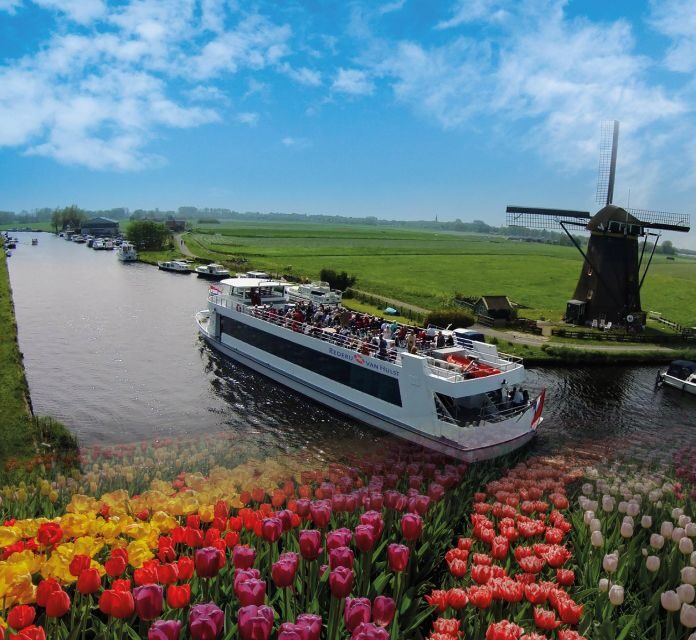 Amsterdam: Tour to Keukenhof Gardens with Windmill Cruise - The Windmill Cruise: A Scenic 60-Minute Ride