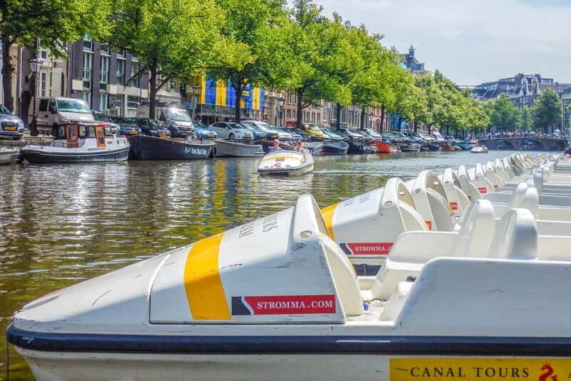 Amsterdam: Unique Pedal Boat Experience in the Canals - The Route and Highlights