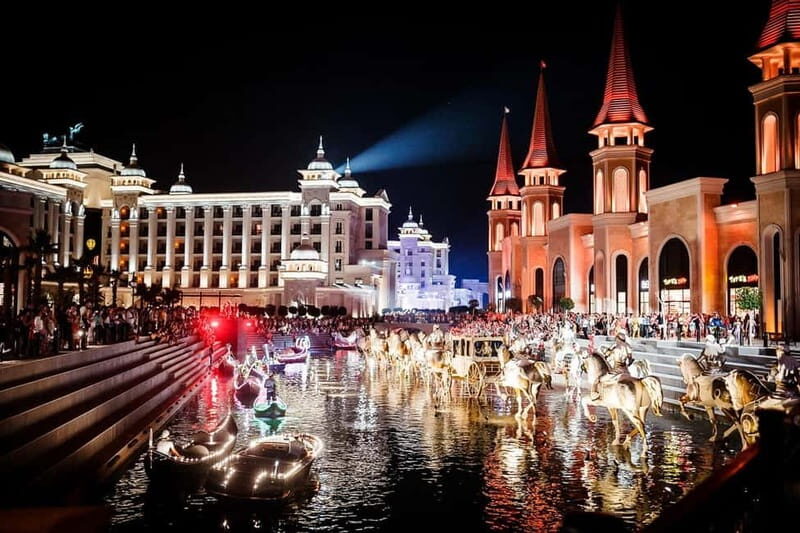 Antalya Land of Legends Night Show & Transfers - What to Expect: A Night of Lights, Music, and Fun