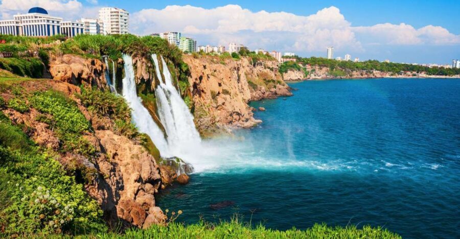 Antalya: Relax Boat Trip with Lunch to the Duden Waterfall - The Waterfall: Karpuzkaldran (Lower Düden)
