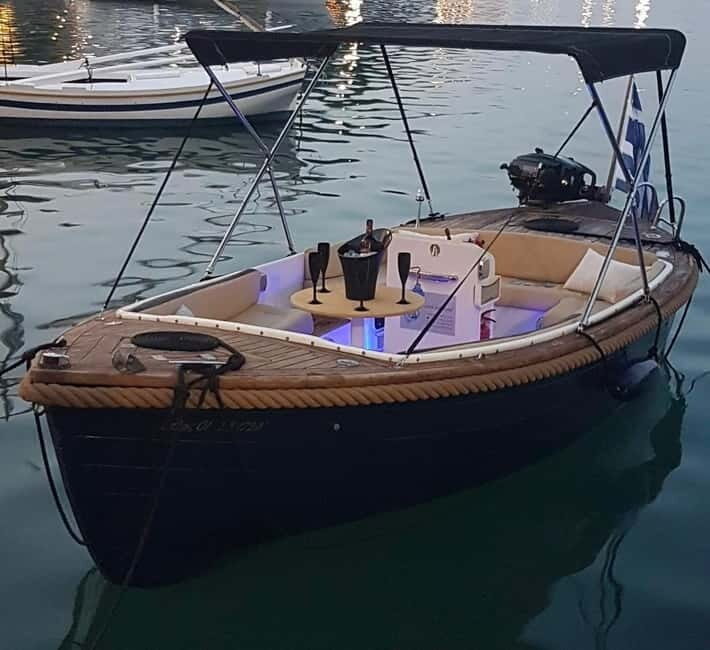 Antony Quinn bay Champagne Sunset with Skipper 2 hour's trip - The Itinerary: What to Expect