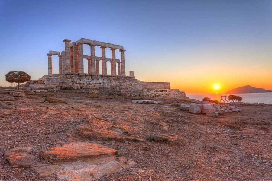 Athens: Cape Sounion &Temple of Poseidon Sunset Tour & Audio - Scenic Coastal Drive