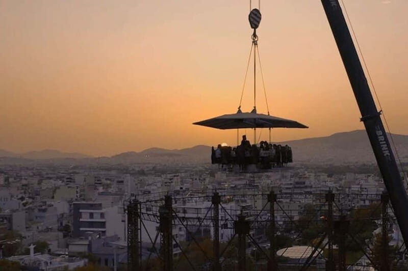 Athens: Dinner in the Sky Experience - The Experience: What You’ll Do
